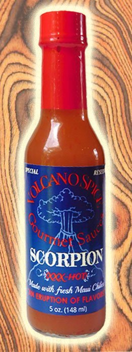 Volcano Spice Scorpion Pepper Hot Sauce - Tutu's Pantry