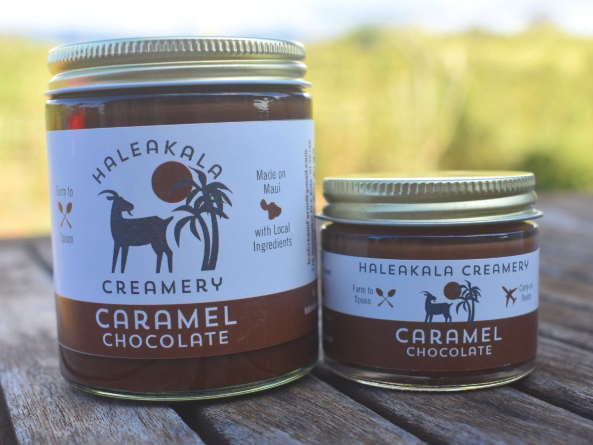 Goat's Milk "Chocolate" Flavor Caramel From Haleakala Creamery