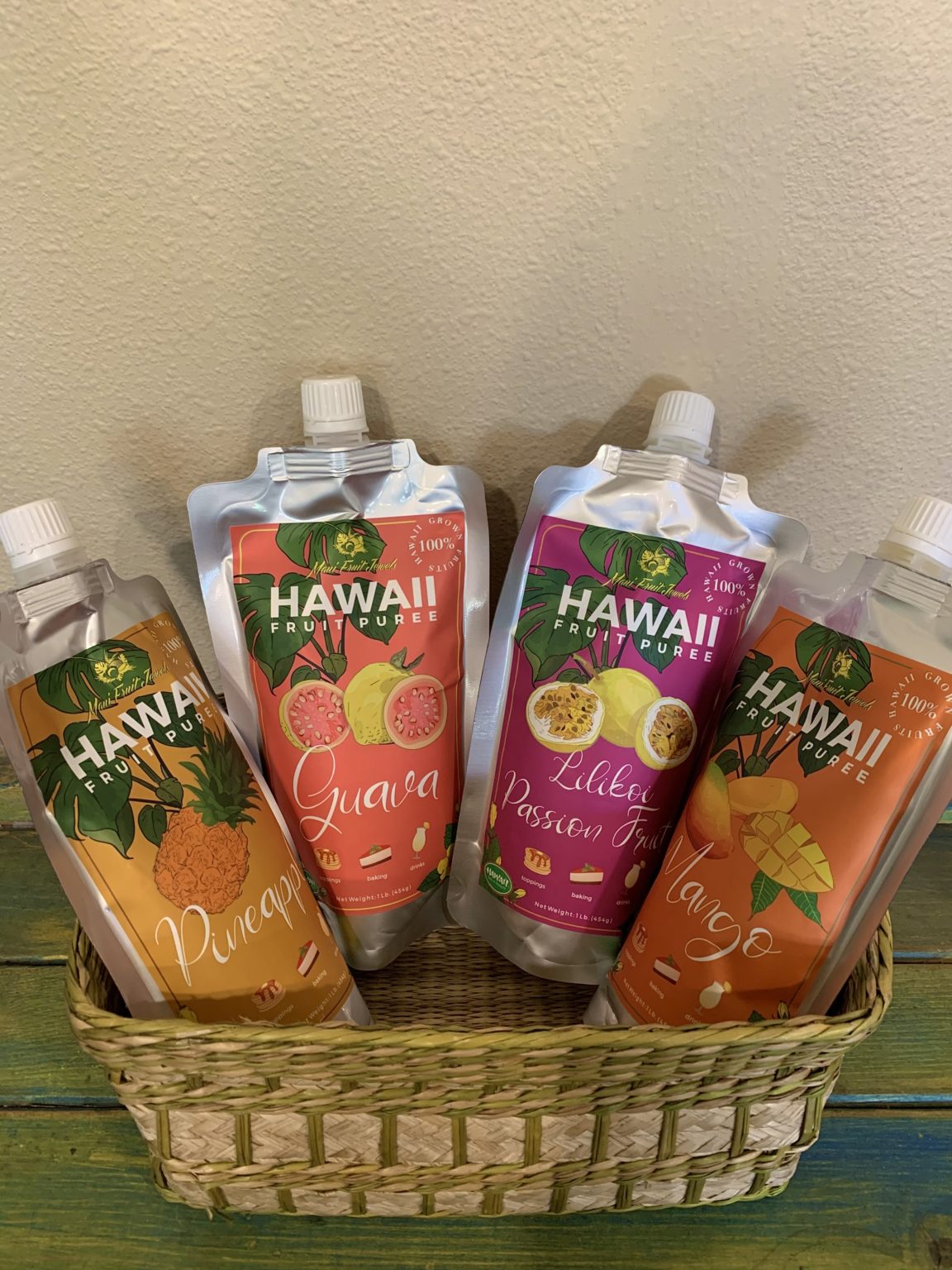 Guava Puree - 1 Lb - Tutu's Pantry