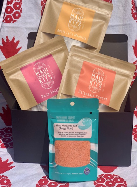 Maui Cocktail Kits - Valentine’s Day Gift Box - Tutu's Pantry