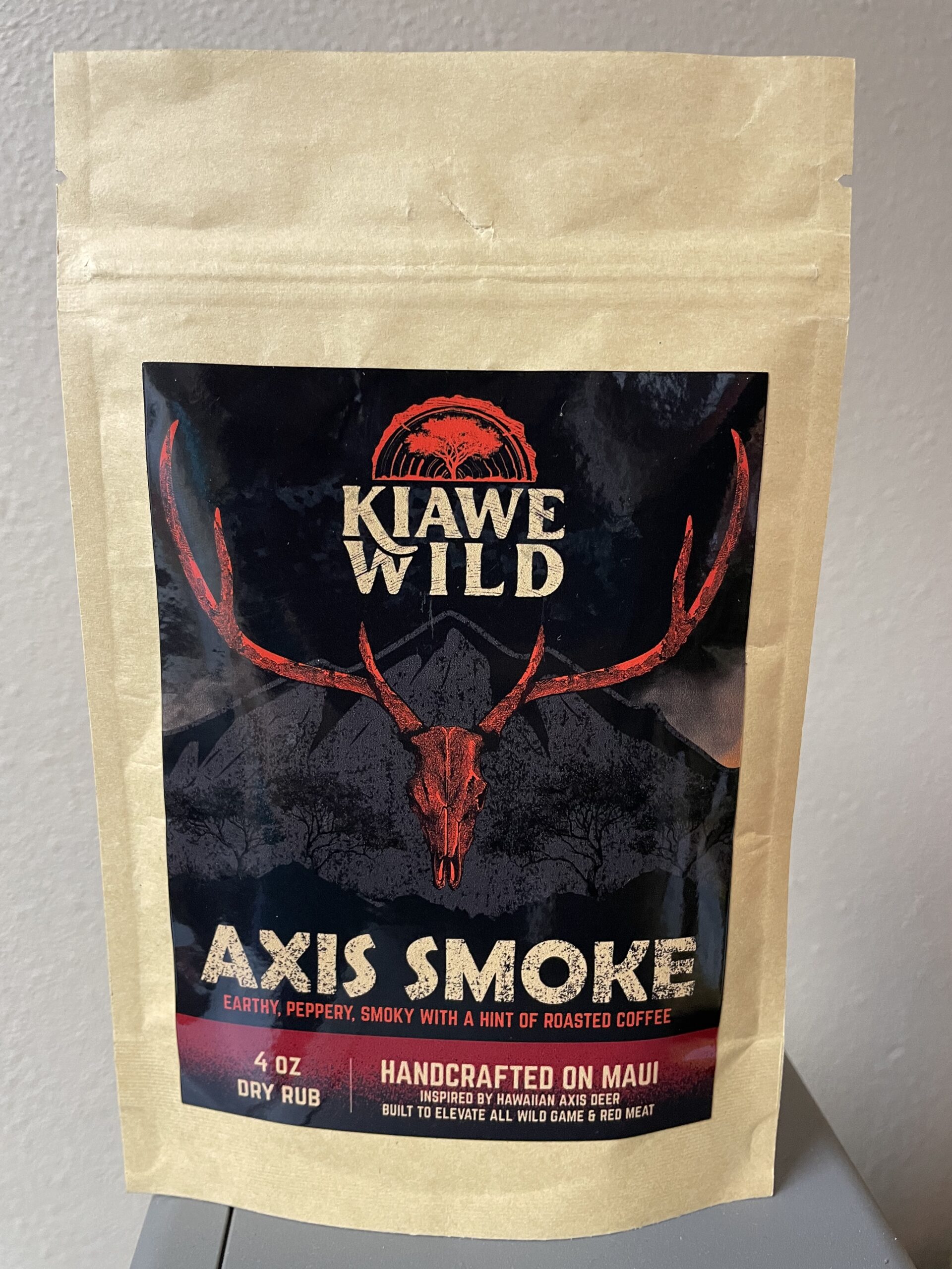 Kiawe Wild Axis Smoke Rub - Tutu's Pantry